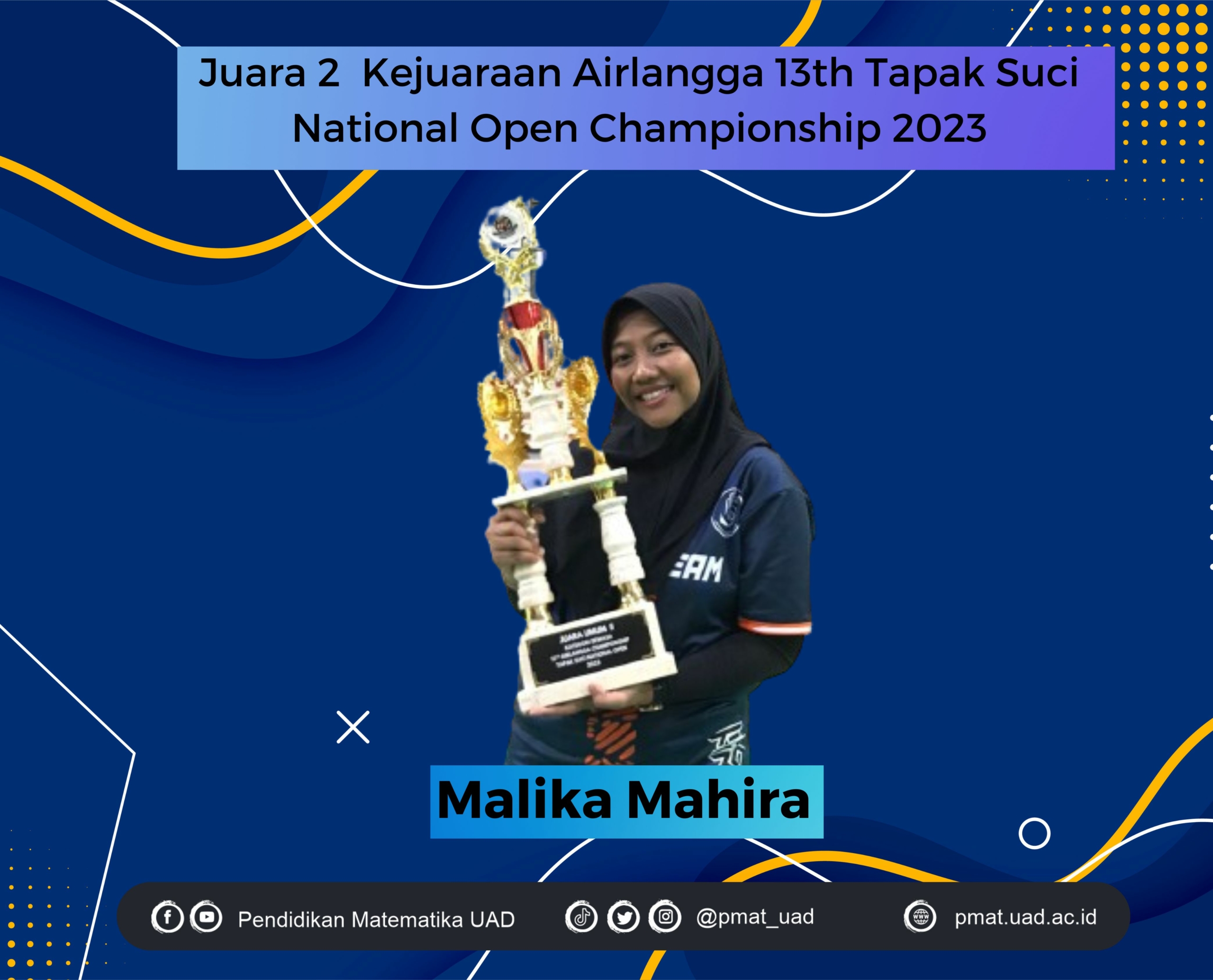 Mahasiswa Berprestasi Pendidikan Matematika : Juara 2 Kategori Seni ...