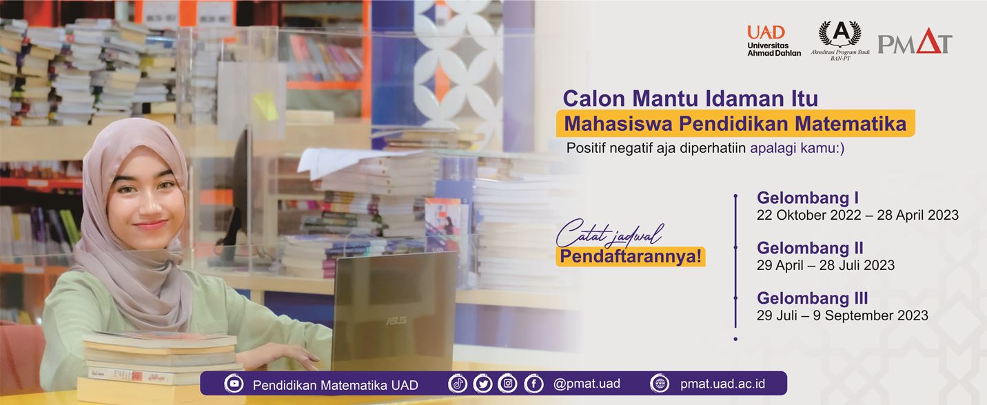 Program Studi Pendidikan Matematika - Pendidikan Matematika