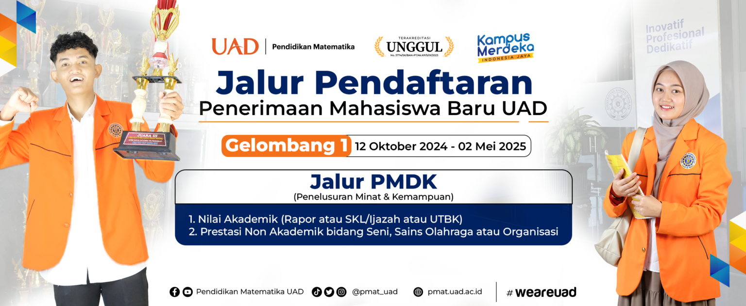 Program Studi Pendidikan Matematika - Pendidikan Matematika